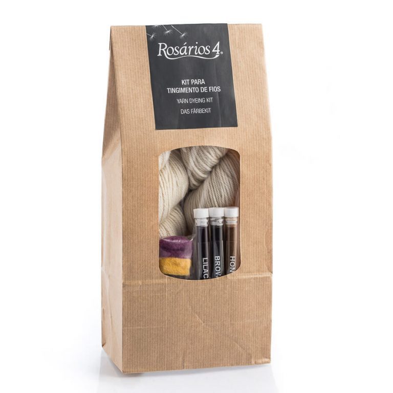 Yarn dyeing kit – Rosários 4