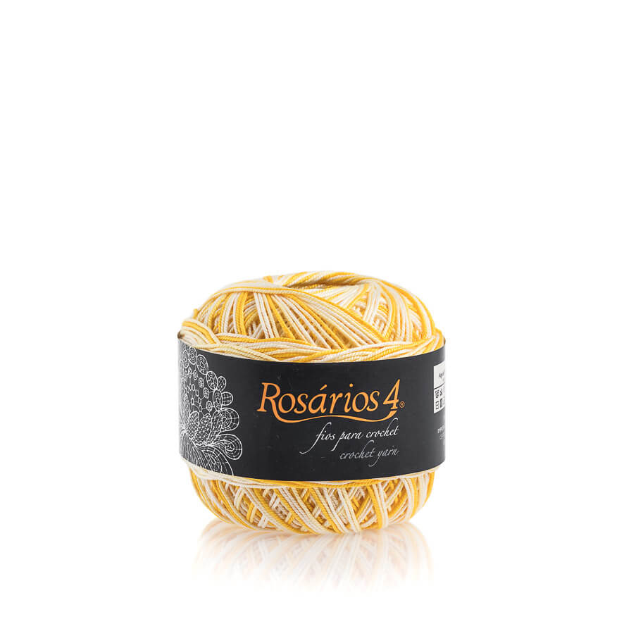 Linha de crochet – cores matizadas – Rosários 4